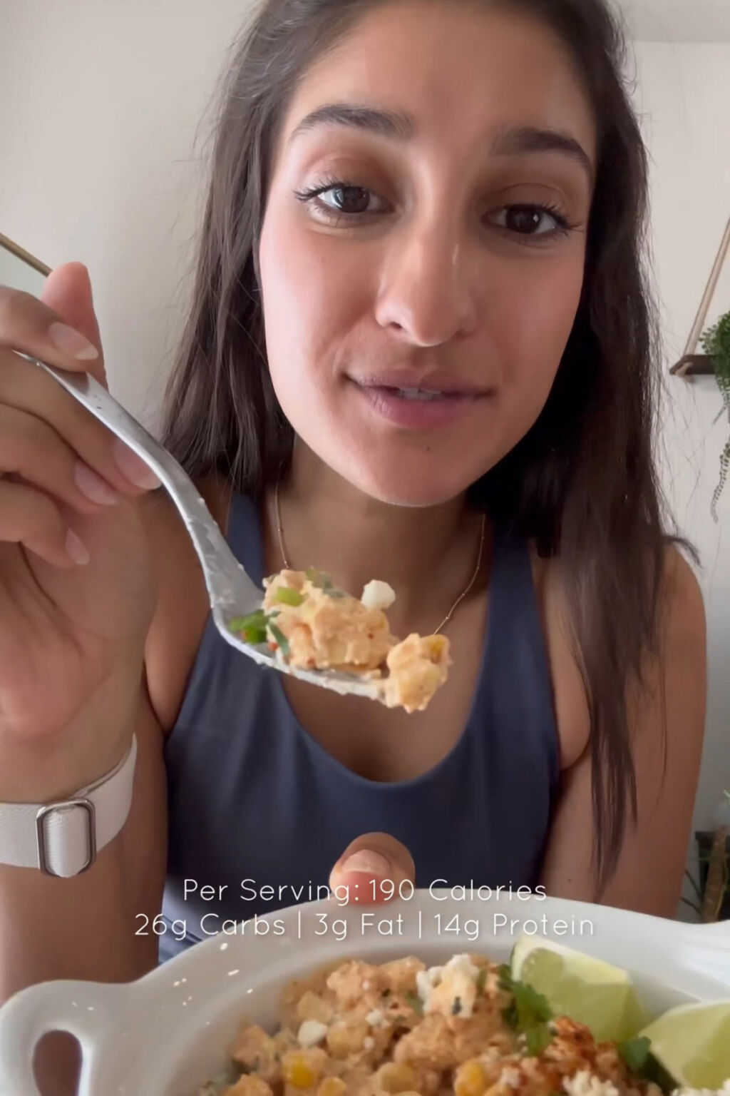 High Protein Elote Bowl | Tisha's Veggie Eats
