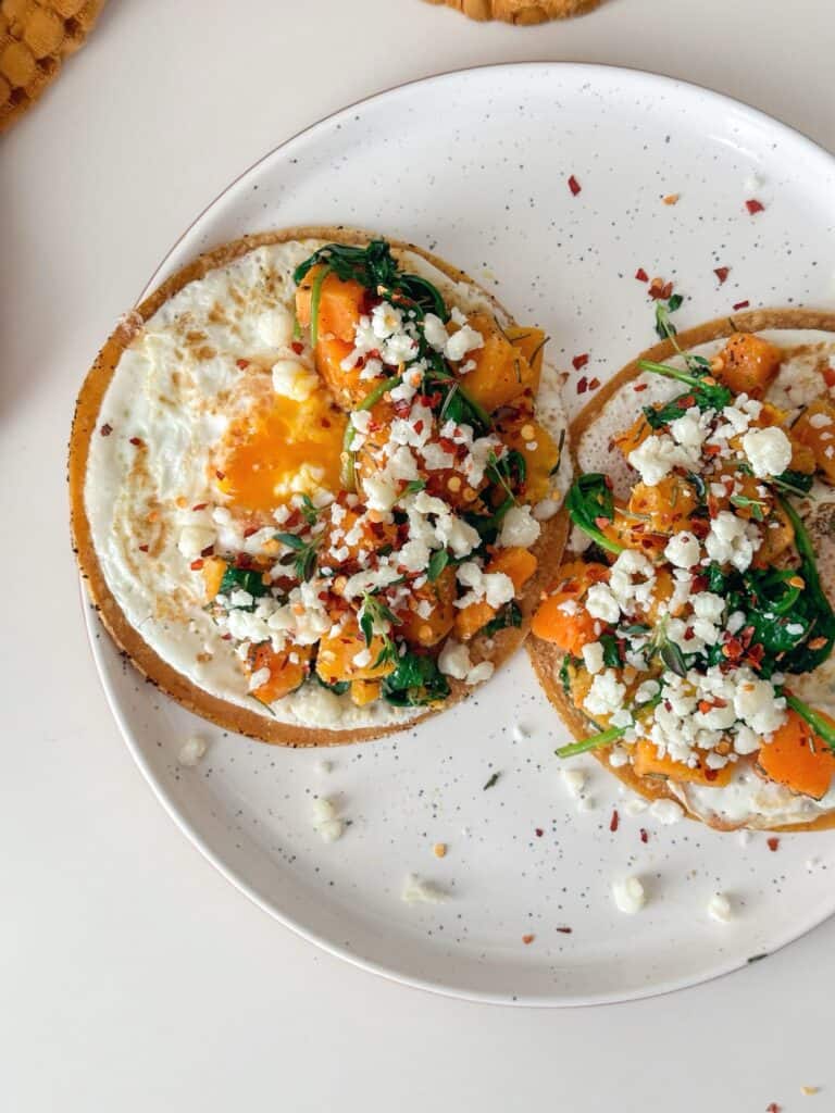 Butternut Squash Breakfast Tacos | Tisha's Veggie Eats