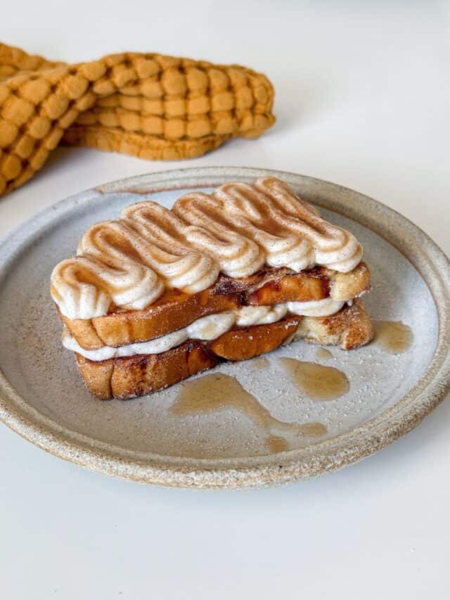 Apple Cider French Toast | Tisha's Veggie Eats