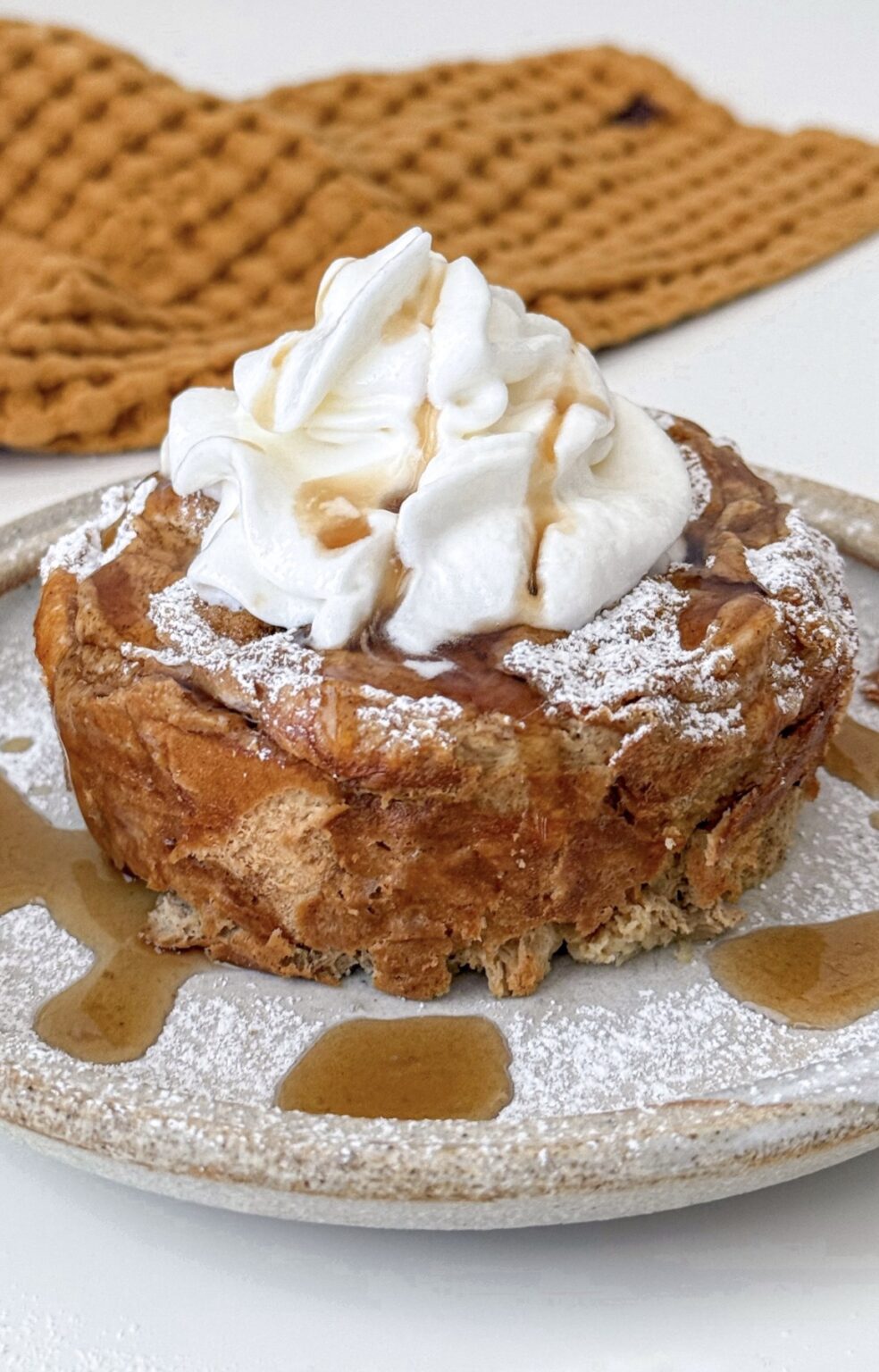 Gingerbread French Toast Casserole | Tisha's Veggie Eats