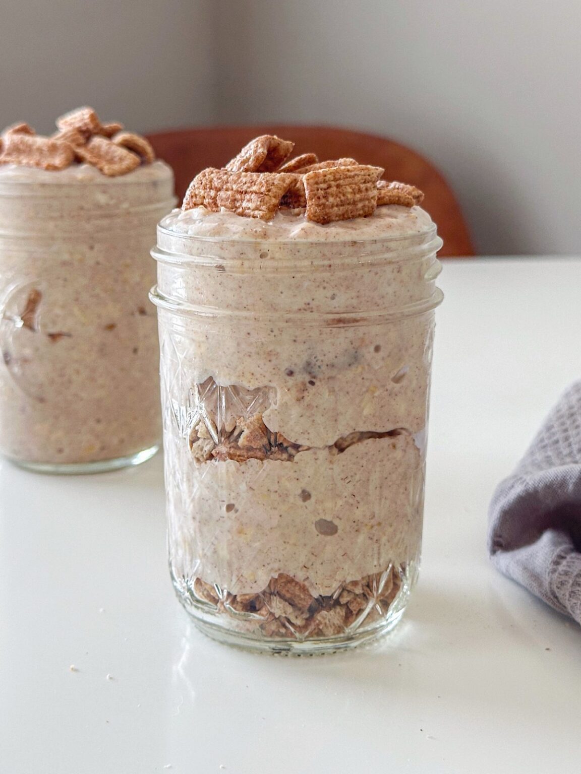 Cinnamon Toast Crunch Overnight Oats | Tisha's Veggie Eats