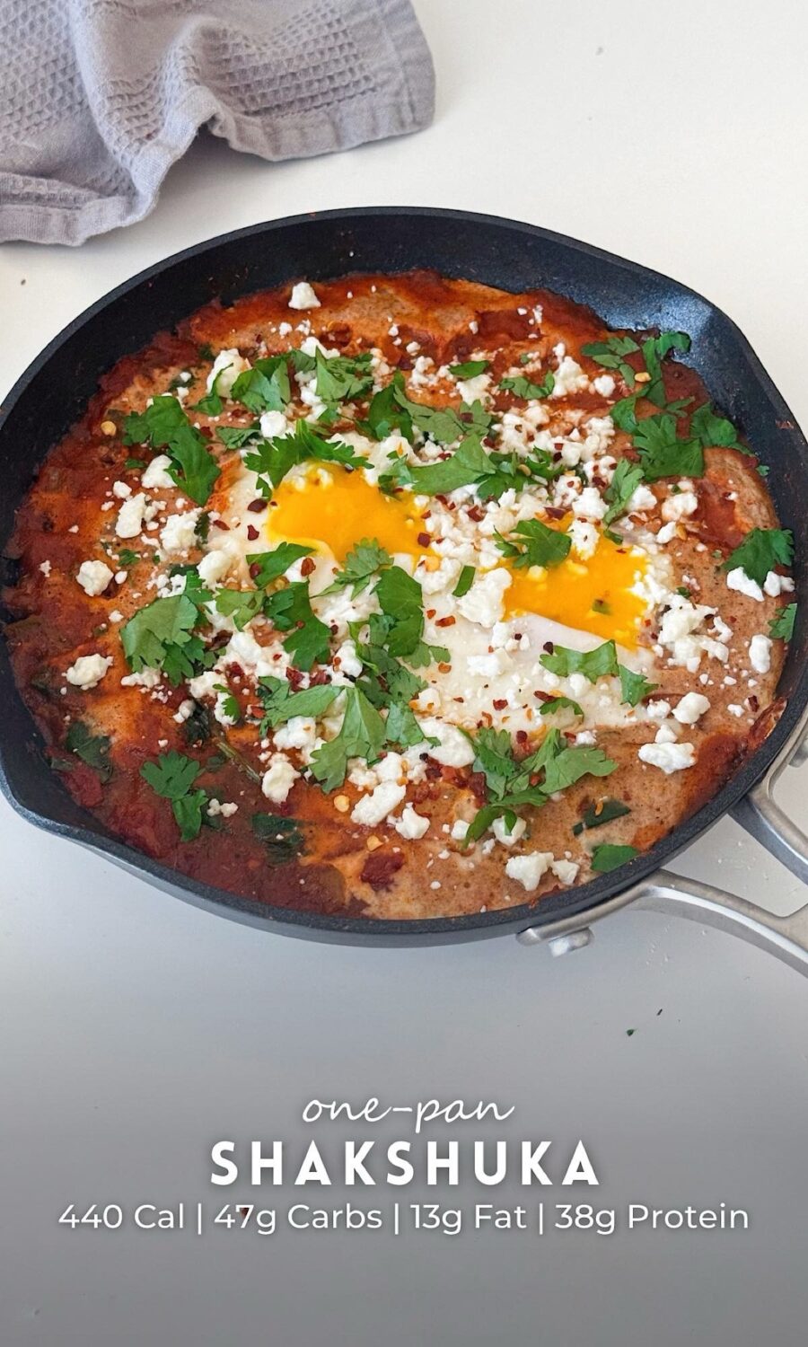 One-Pan Shakshuka | Tisha's Veggie Eats