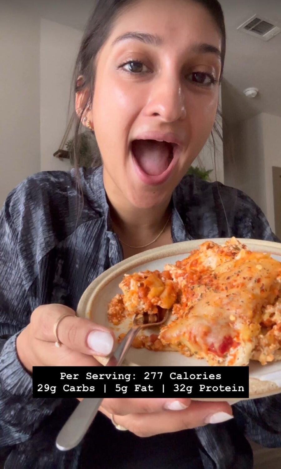 Cottage Cheese Lasagna | High Protein Meal Prep | Tisha's Veggie Eats
